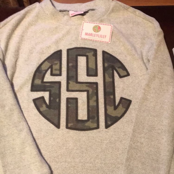 Sweaters | Marleylily Ssc Monogram Terry Tunic | Poshmark